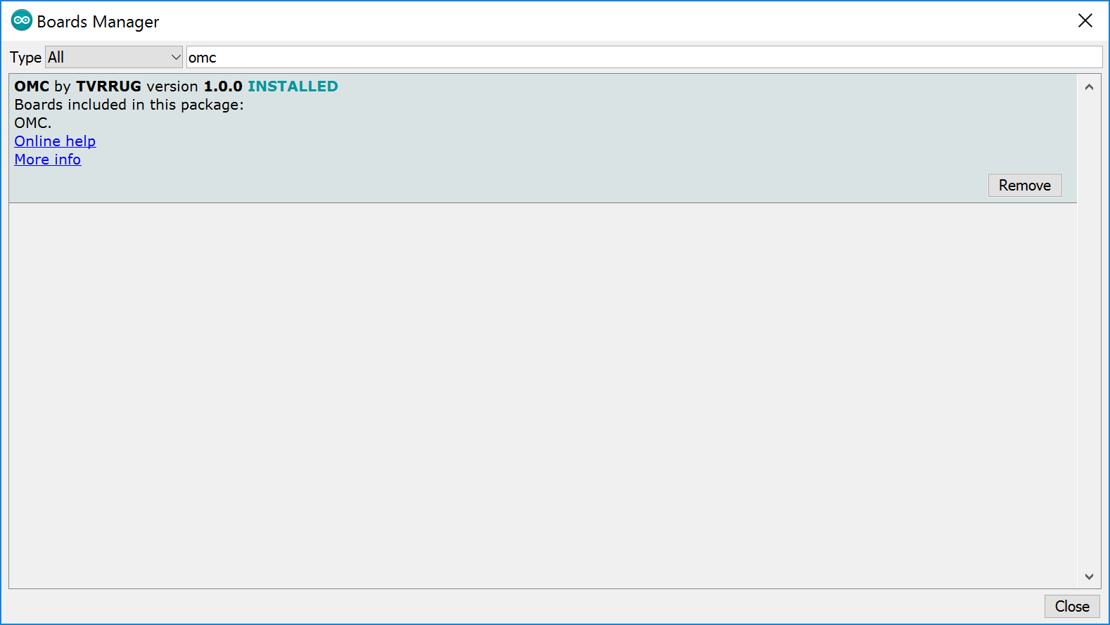 Adding the TVRRUG OMC board to Arduino IDE | Hannah Napier
