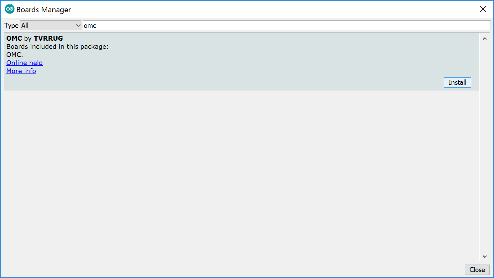 Adding the TVRRUG OMC board to Arduino IDE | Hannah Napier
